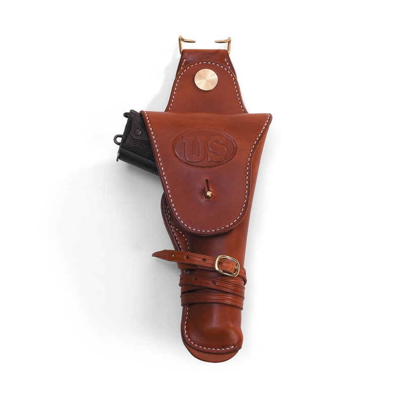 1942 “Tanker” Holster – 3″ to 5″ Barrels – El Paso Saddlery