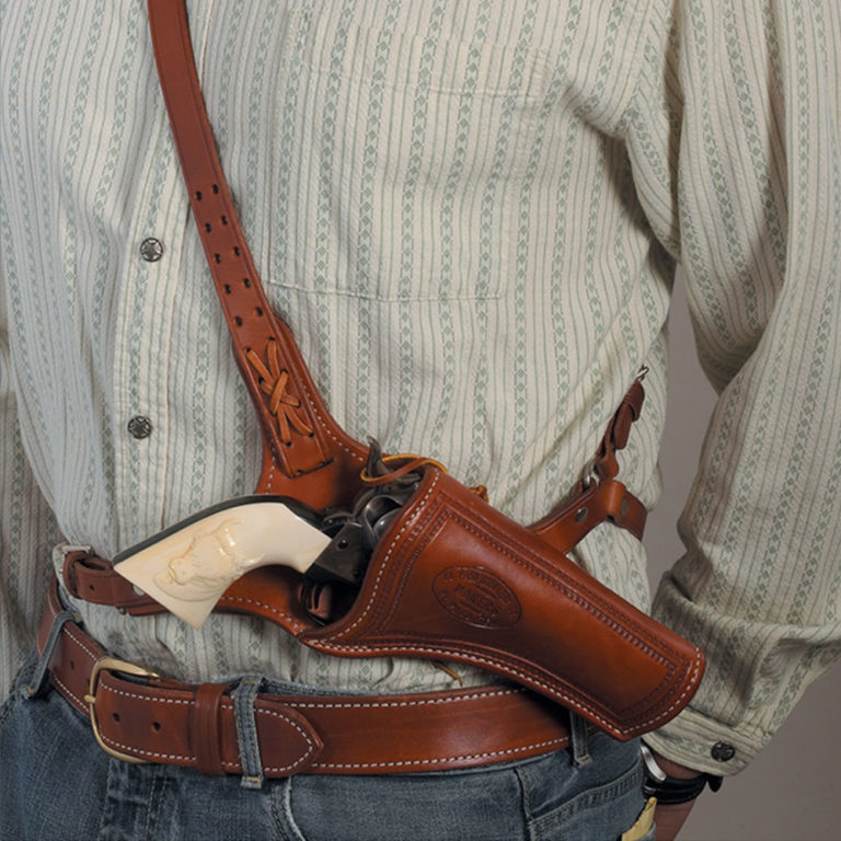 1870 “Slim Jim” Holster – El Paso Saddlery
